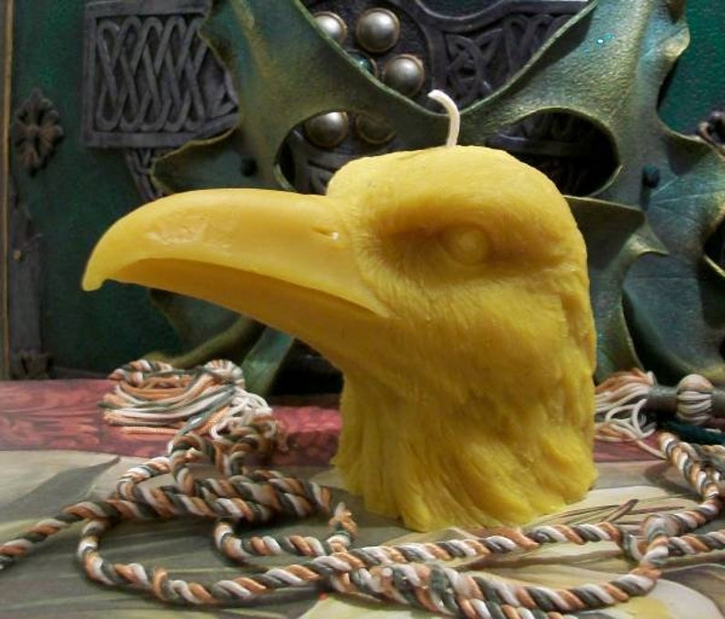 Free USA Shipping Raven Crow Bird Black Beeswax Candle Choice - Etsy