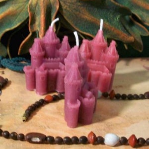 Free USA Shipping 3 Castle Beeswax Candles Set of 3 Choice of Color - Etsy