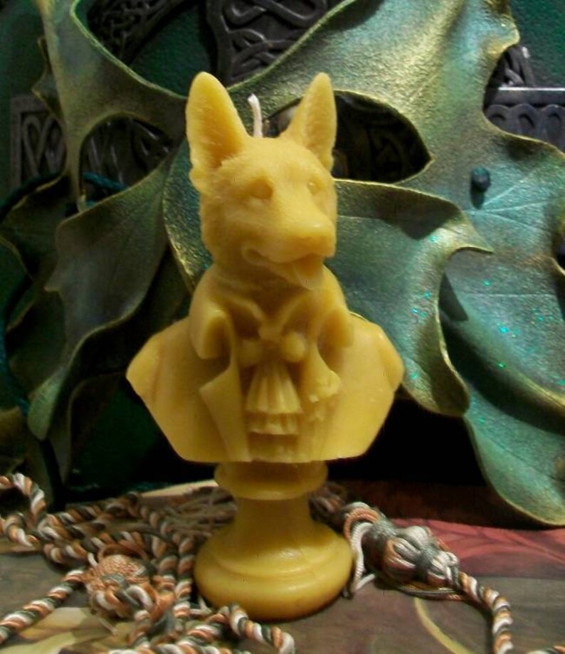 Free USA Shipping Victorian German Shepard Bust Beeswax Candle - Etsy