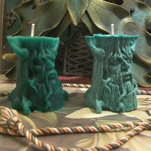 Free USA Shipping Small Green Man Tree Spirit Green Man Candle Choice ...