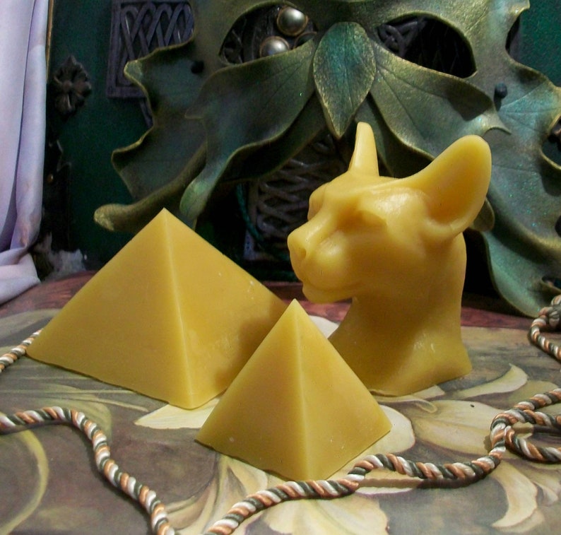 Free USA Shipping Egyptian Cat God Goddess Bastet Candle Choice of ...