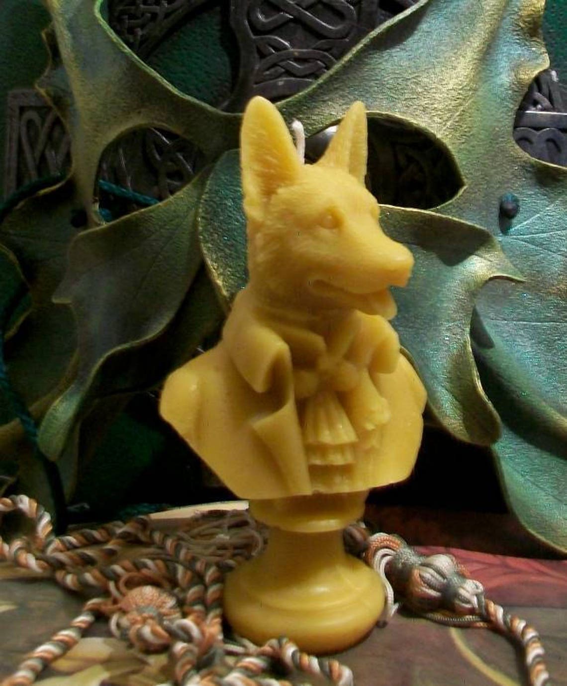 Free USA Shipping Victorian German Shepard Bust Beeswax Candle | Etsy