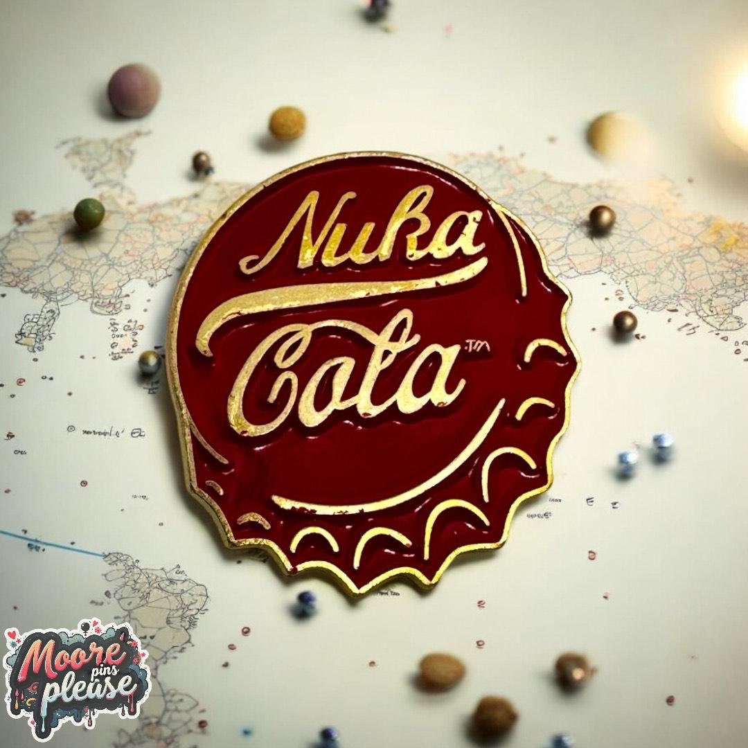 Fallout Nuka Cola Enamel Pin Brooch - Etsy