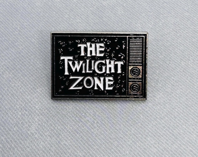 The Twilight Zone TV Show Enamel Pin Brooch - Etsy