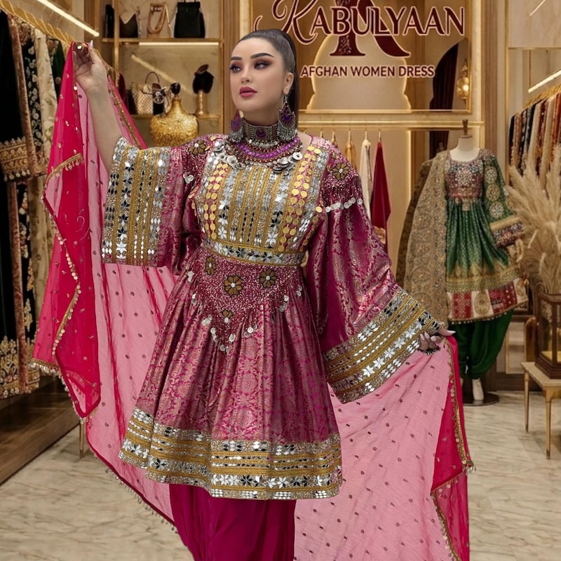Afghani Frocks for Woman - Etsy