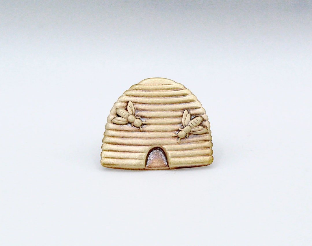 Brass Bee Hive Tie Tac, Bumble Bee Lapel Pin, Bee Brooch, Tie Tack ... Brass Bee Hive Tie Tac, Bumble Bee Lapel Pin, Bee Brooch, Tie Tack ...