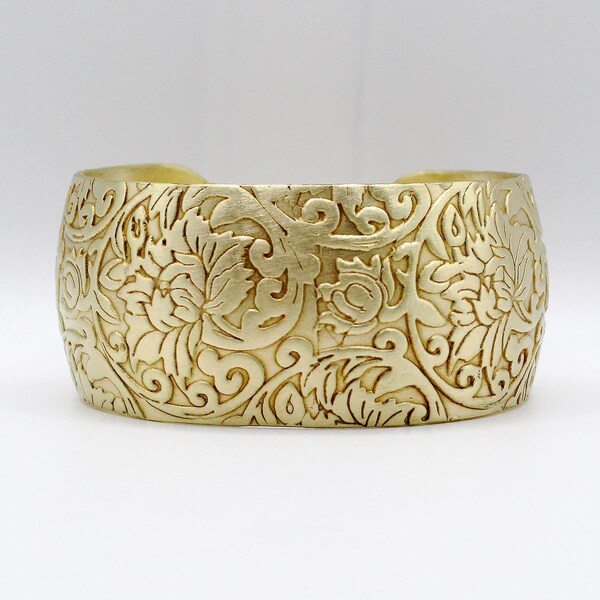 Solid Brass Bracelet - Etsy