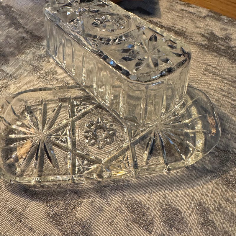Butter Dish Anchor Hocking - Etsy