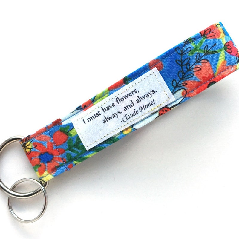 Fabric Keychains - Etsy