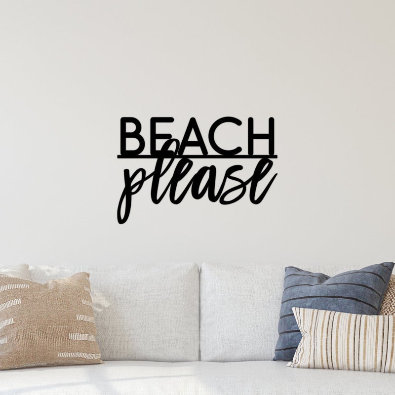 Beach Word Art - Etsy