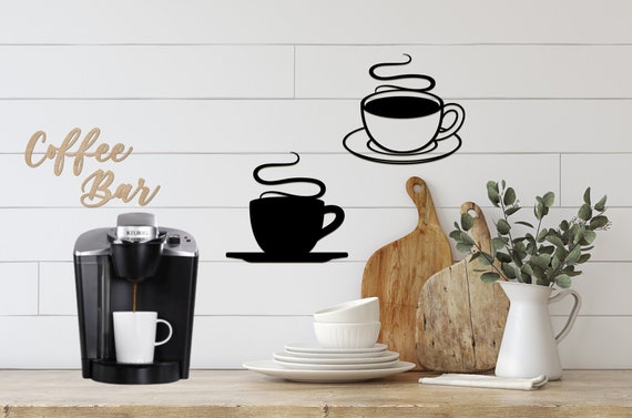 Coffee Coffee Sign Mug Coffee Mug Wood Words Wood - Etsy