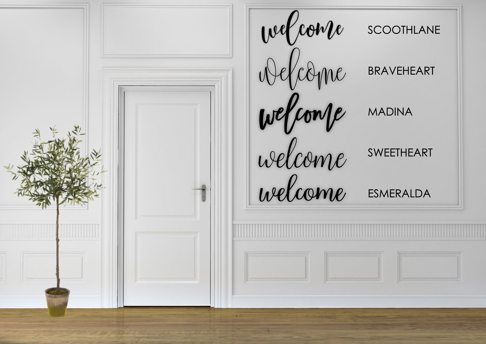Welcome Welcome Sign Wood Words Wood Word Cutout Wood - Etsy