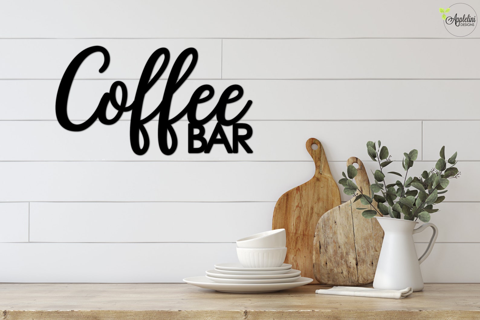 Coffee Bar Coffee Sign Wood Words Wood Word Cutout - Etsy