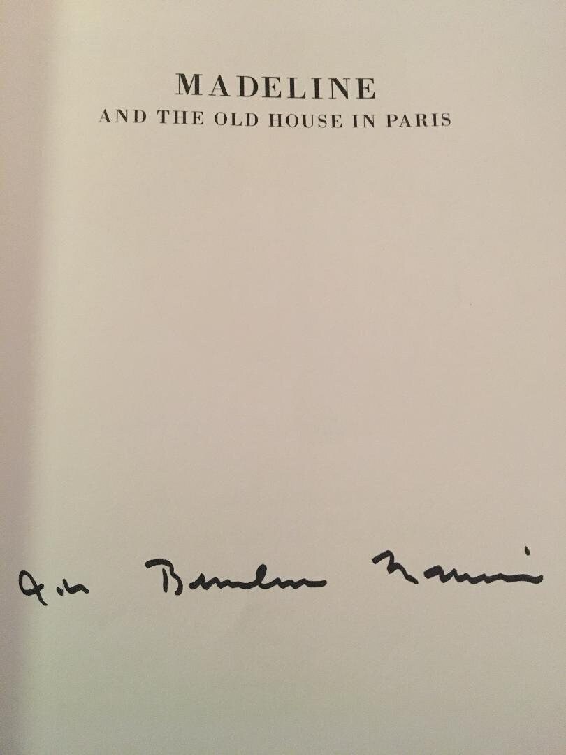 Madeline and the Old House in Paris. Author John Bemelmans Marciano ...