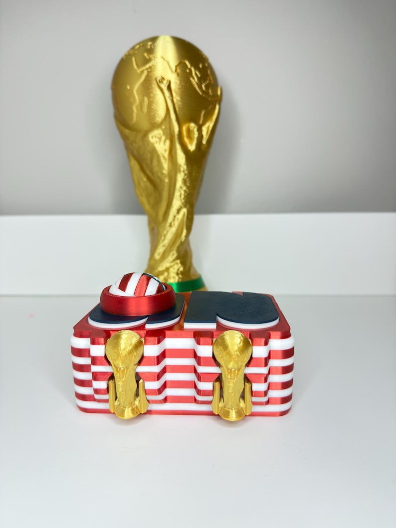 FIFA World Cup 2026 Sticker Album Organizer | Trophy Closure, Rotating ...