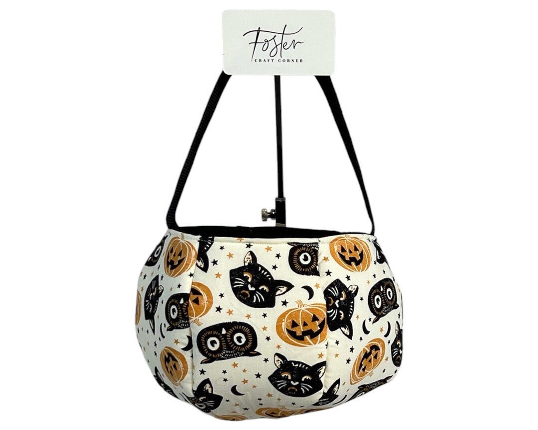 Classic Halloween Characters Tote Bag - Skeleton - Frankenstein - Ghost ...
