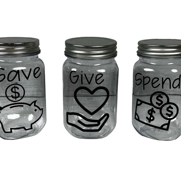 Give Save Spend - Etsy