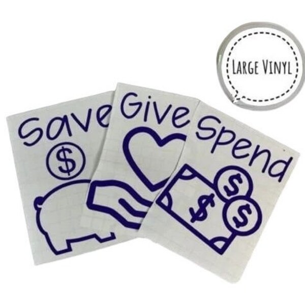 Give Save Spend - Etsy