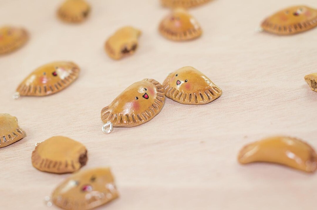 Handmade Empanada Charm - Etsy