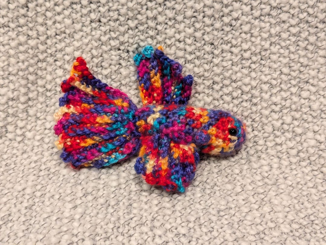 Crochet Betta Fish - Etsy