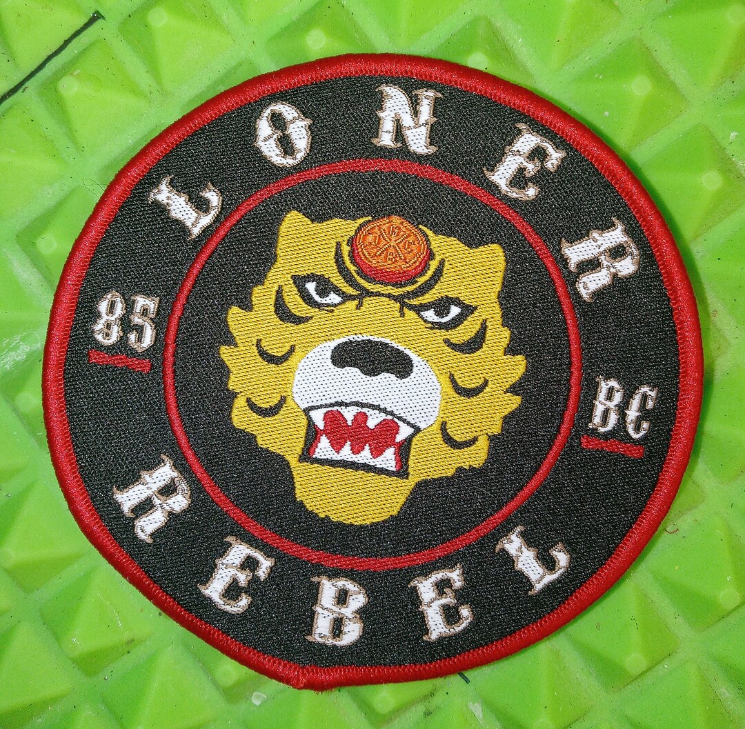 Iron-on Loner / Rebel Patch Bike - Etsy