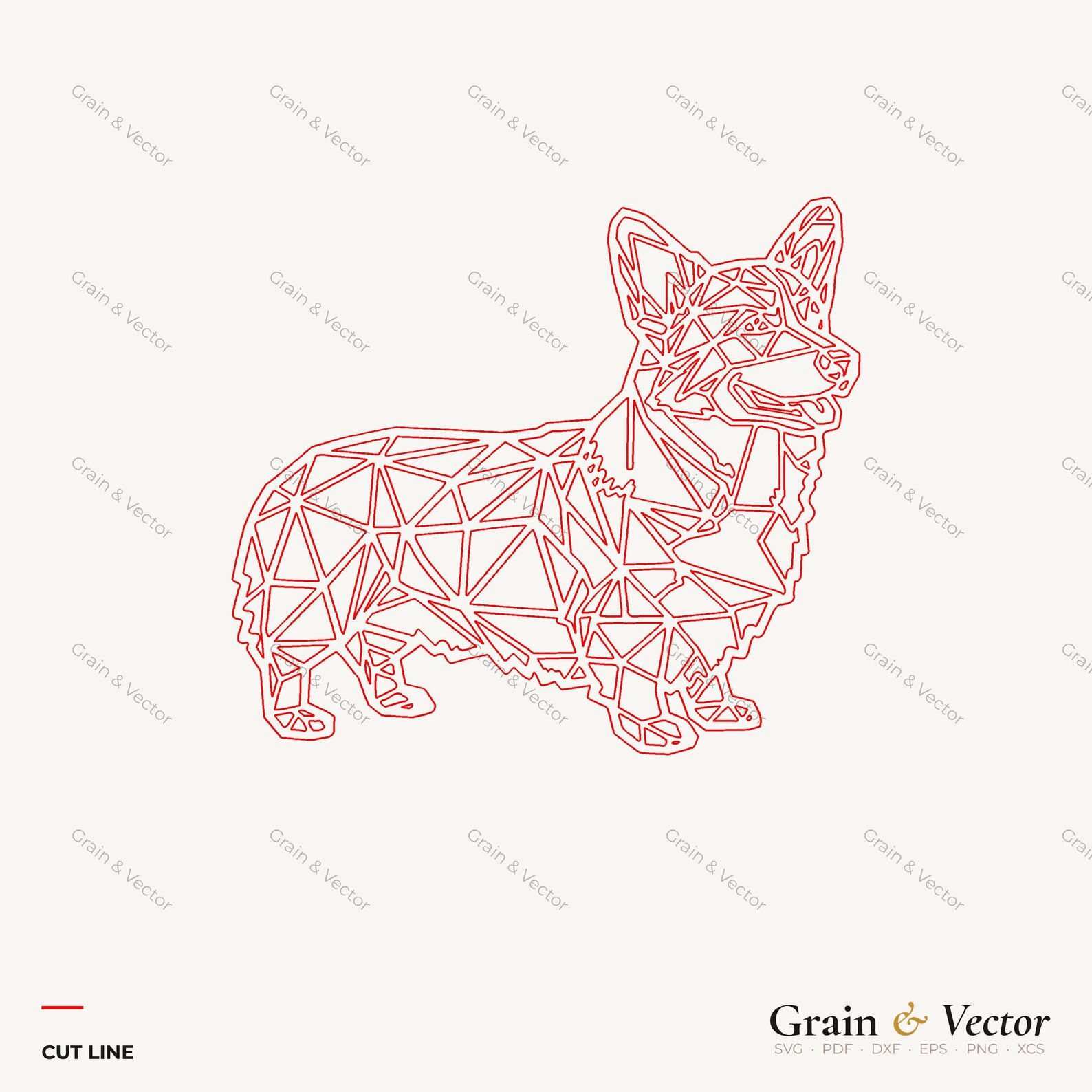 Corgi SVG Laser Cut File | Corgi Dog Wall Art | Dog Lover Gift ...