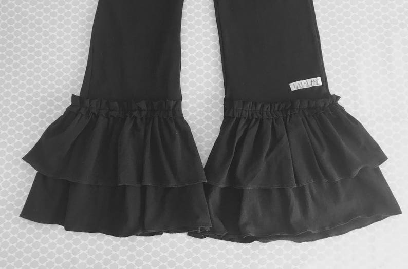 Women's Double Ruffle Crops | Etsy