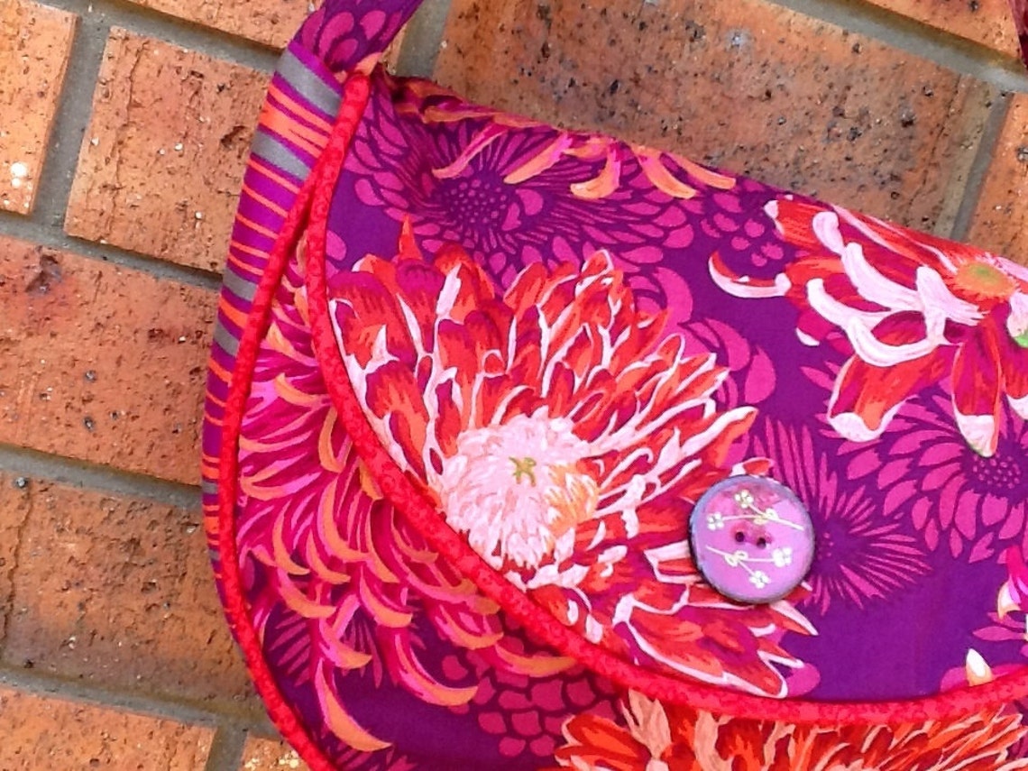 Bag Pattern - Piping Hot Curves Bag Pdf Pattern - Etsy