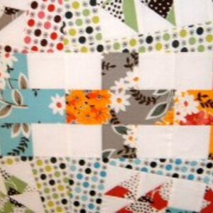 Quilt Pattern - Fancy Wonky Cross - PDF Version - Double Bed Size ...