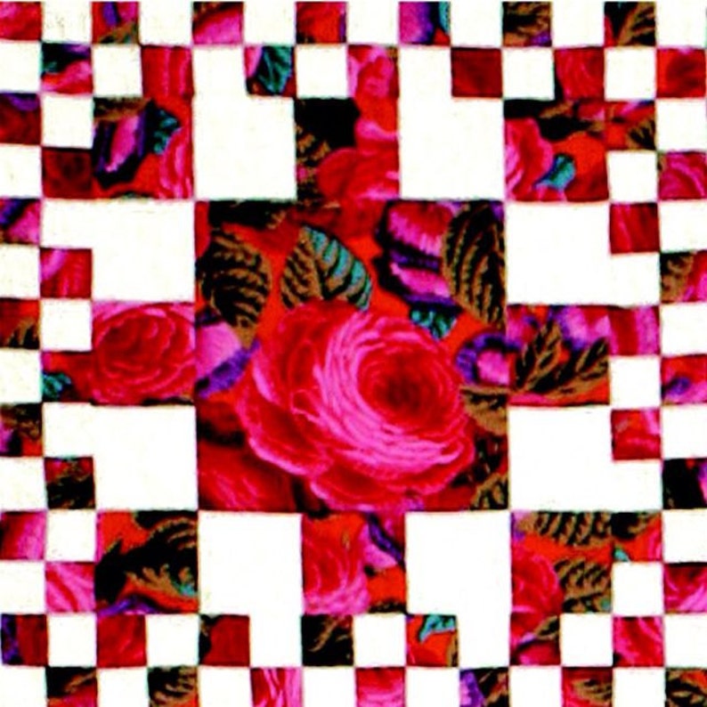 Quilt Pattern - Rainbow Checks - Fat Quarter Friendly, PDF Version ...