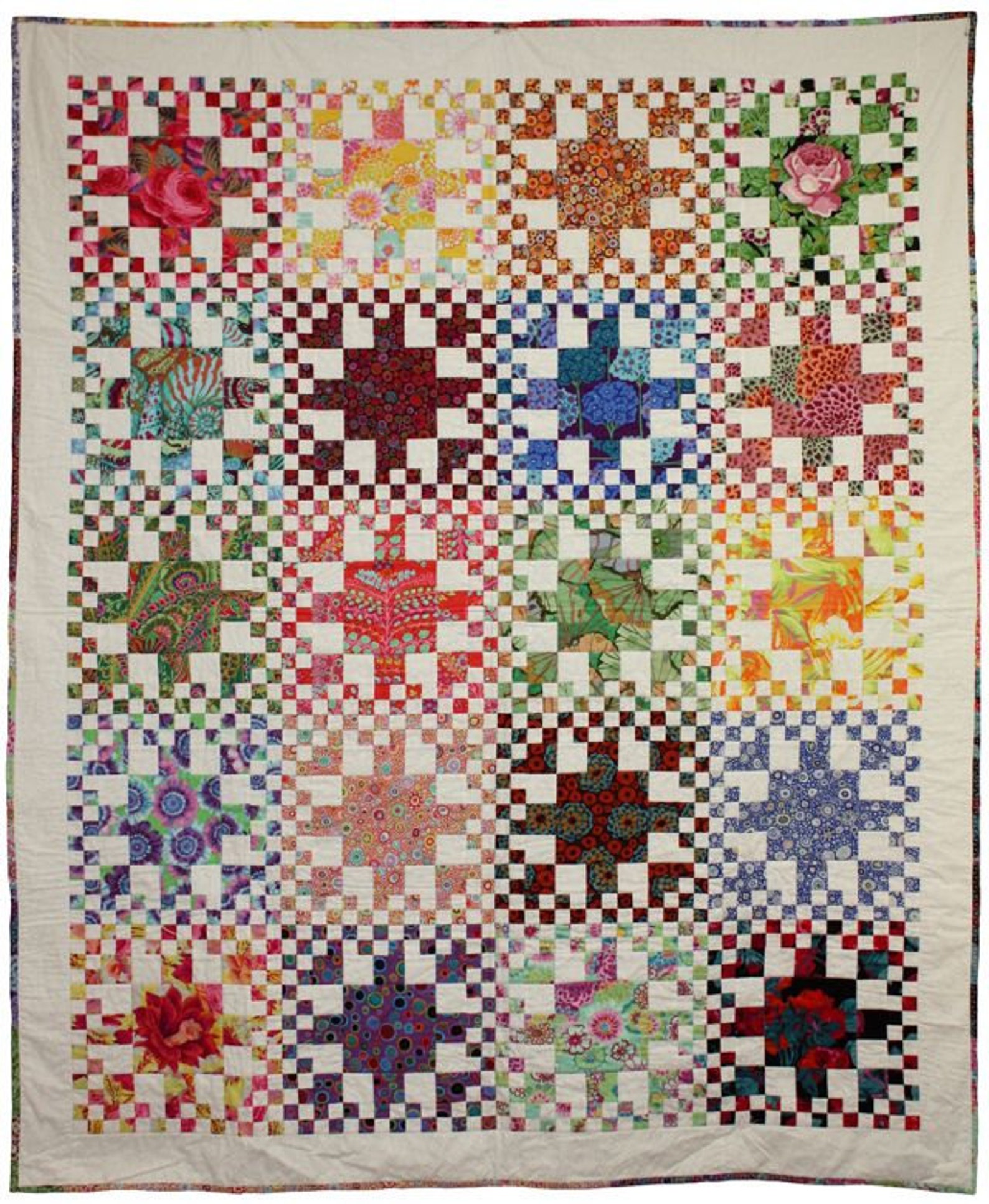 Quilt Pattern - Rainbow Checks - Fat Quarter Friendly, PDF Version ...