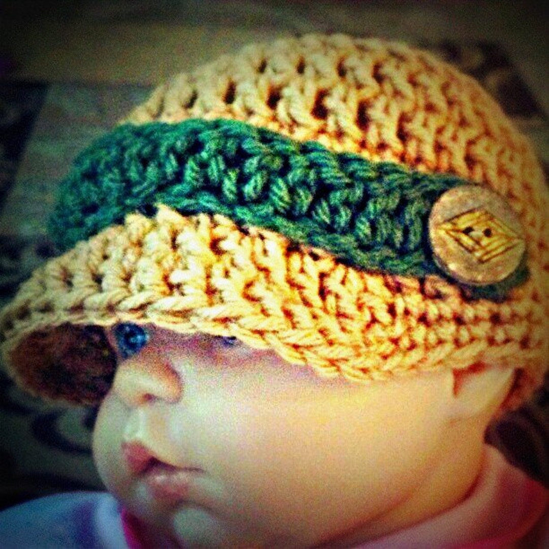Newsboy Hat PDF Pattern - Etsy