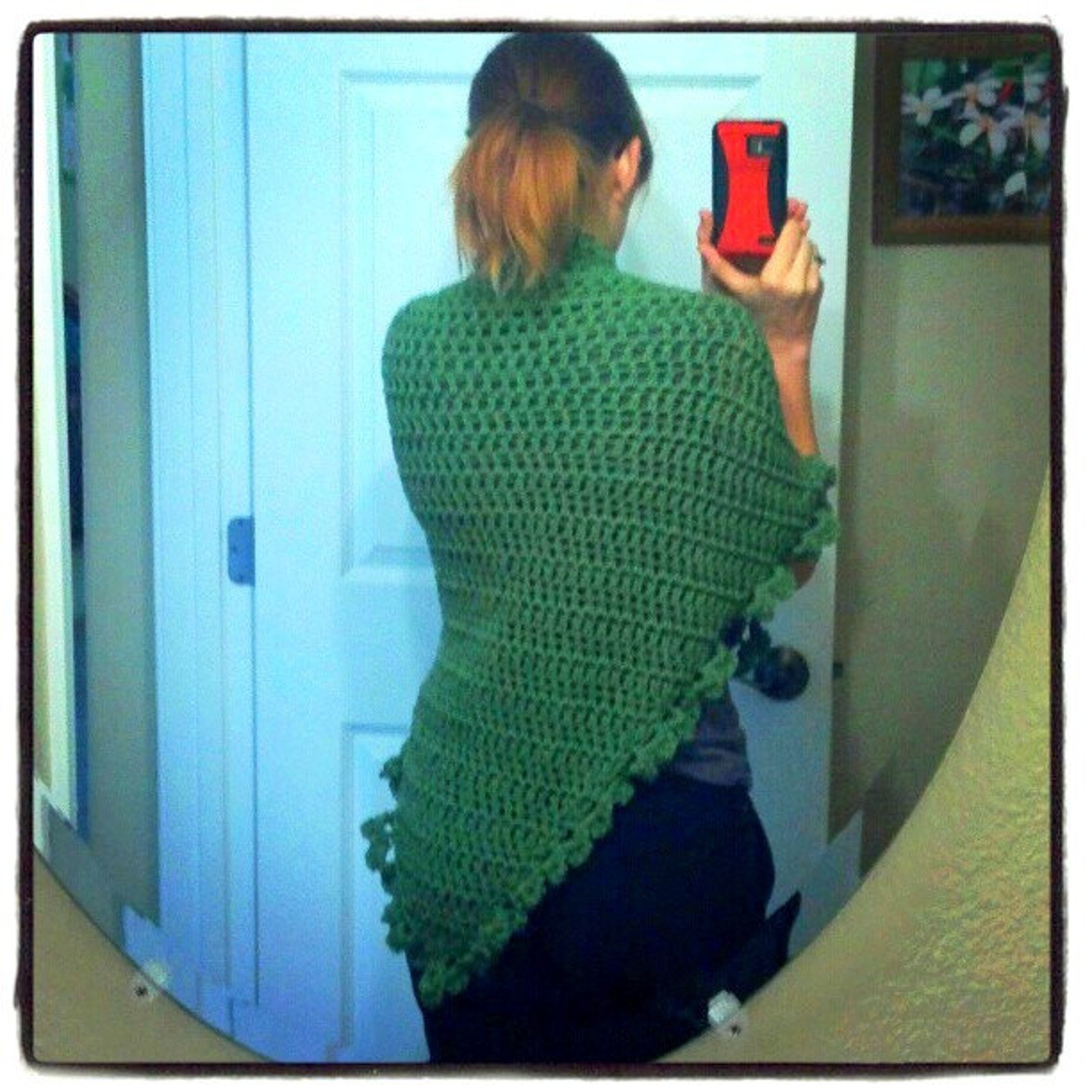 Hooded Shawl- PDF Pattern - Etsy