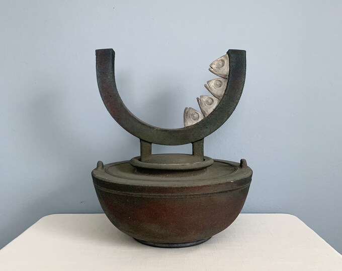 Vintage Monumental Charles Pearson and Timothy Roeder Studio Pottery ...