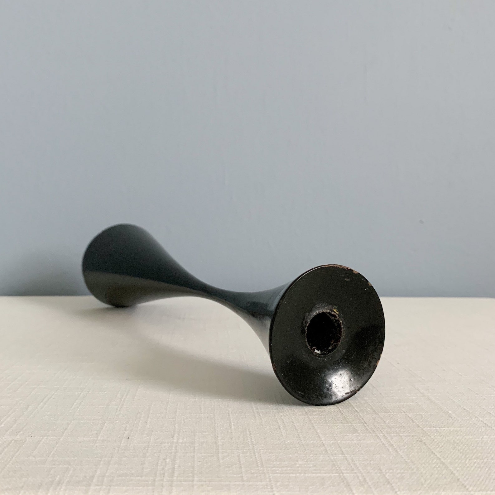 Vintage Rude Osolnik Attributed Turned Wood Lacquered Candle - Etsy