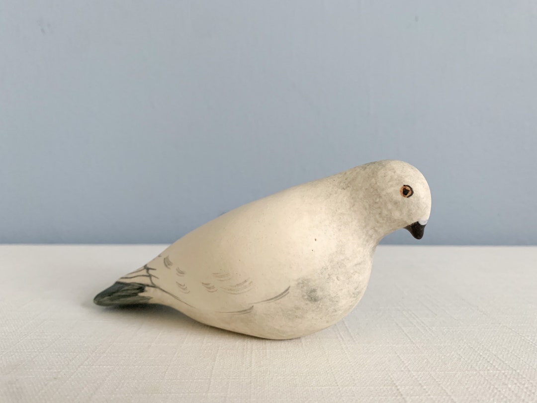 Vintage Hand Sculpted and Hand Decorated Studio Pottery Bird - Etsy