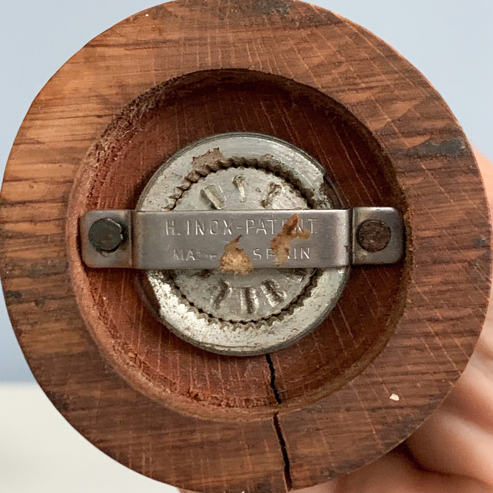 Vintage Large Capo Esmaltes Wood With Inlaid Enamel Pepper - Etsy