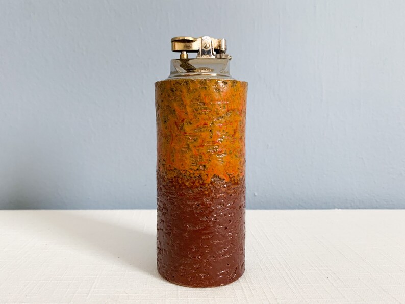 Vintage Mid Century Modern Italian Pottery Lighter AS IS - Etsy