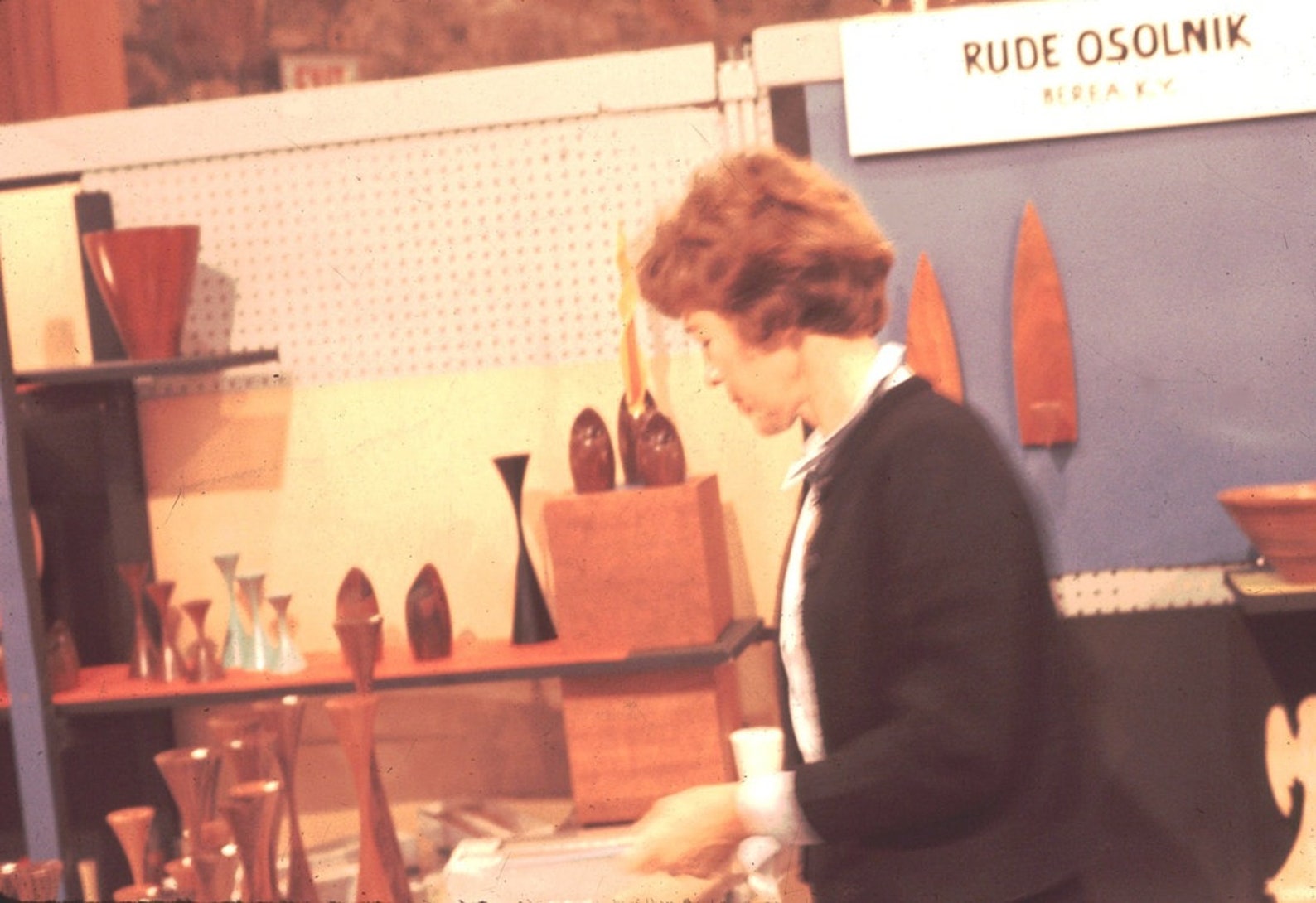 Vintage Rude Osolnik Attributed Turned Wood Lacquered Candle - Etsy