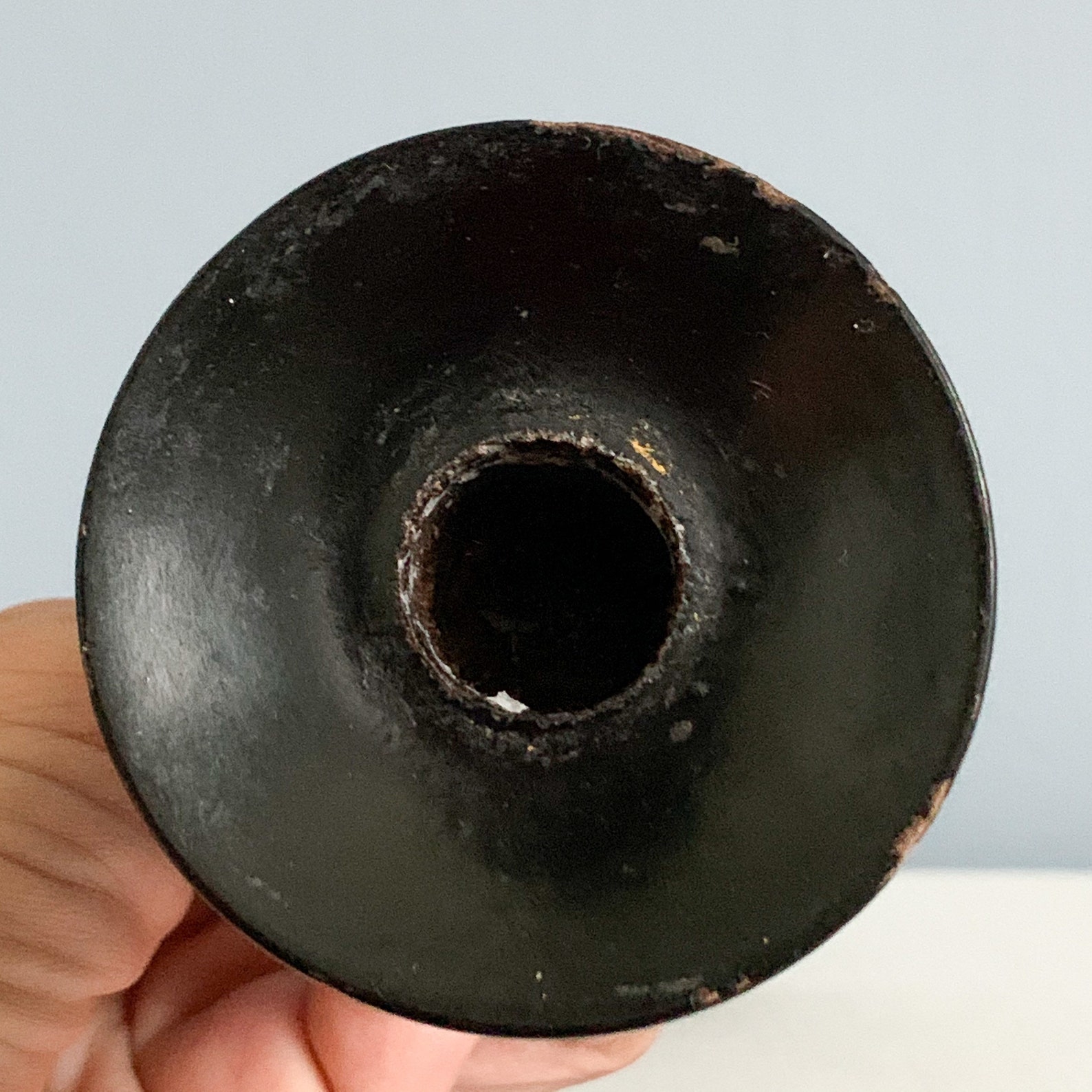 Vintage Rude Osolnik Attributed Turned Wood Lacquered Candle - Etsy