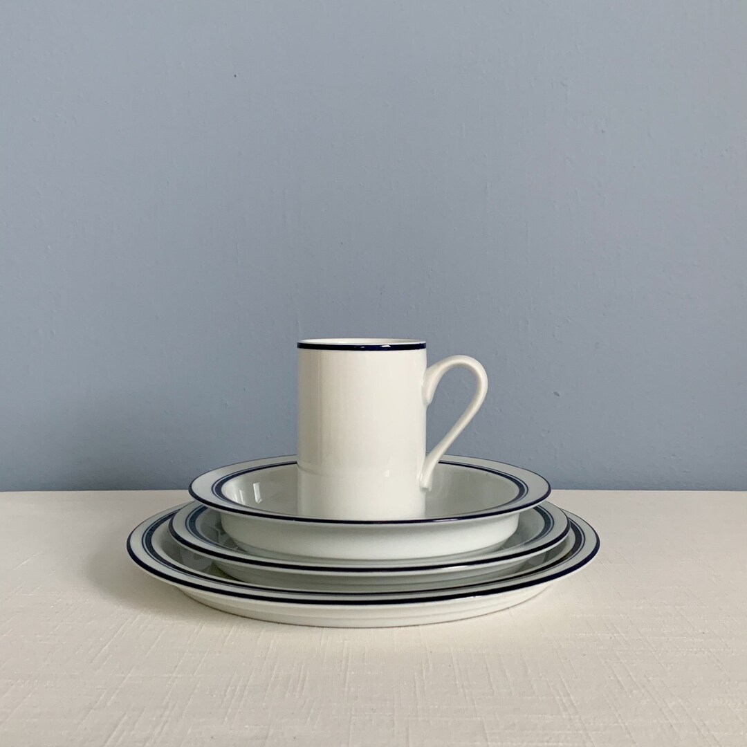 One Dansk Christianshavn Blue Low Bowl by Niels Refsgaard - 9 Available ...