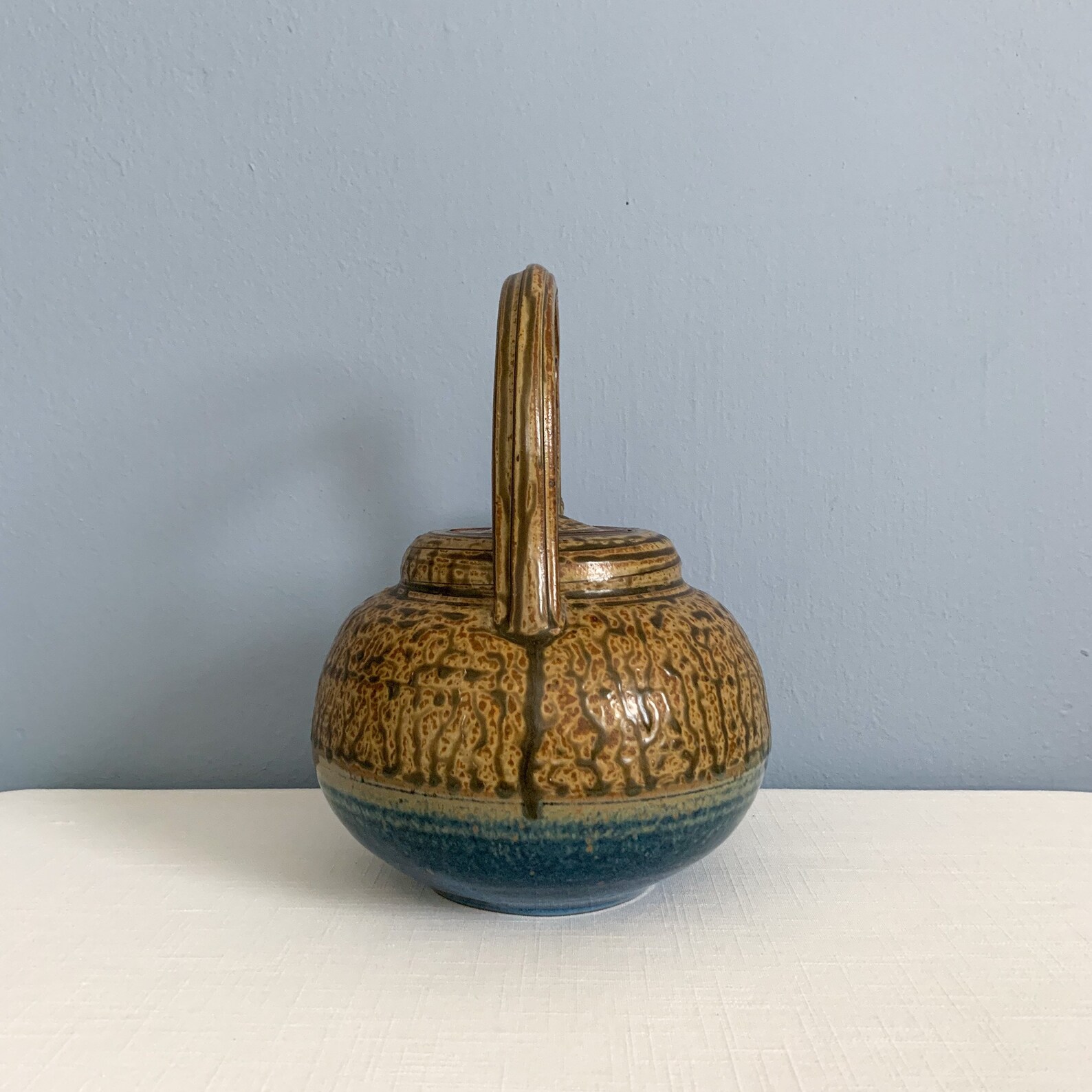 Studio Art Pottery Teapot by Gene Gandee | Etsy