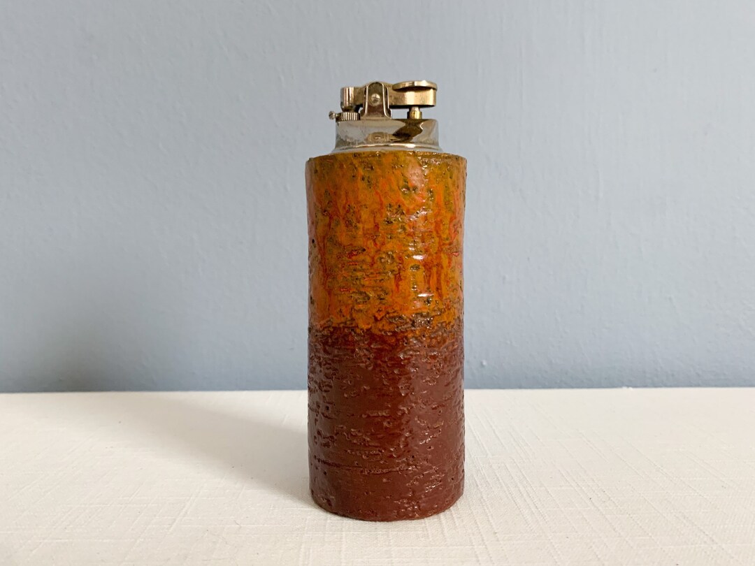 Vintage Mid Century Modern Italian Pottery Lighter AS IS - Etsy