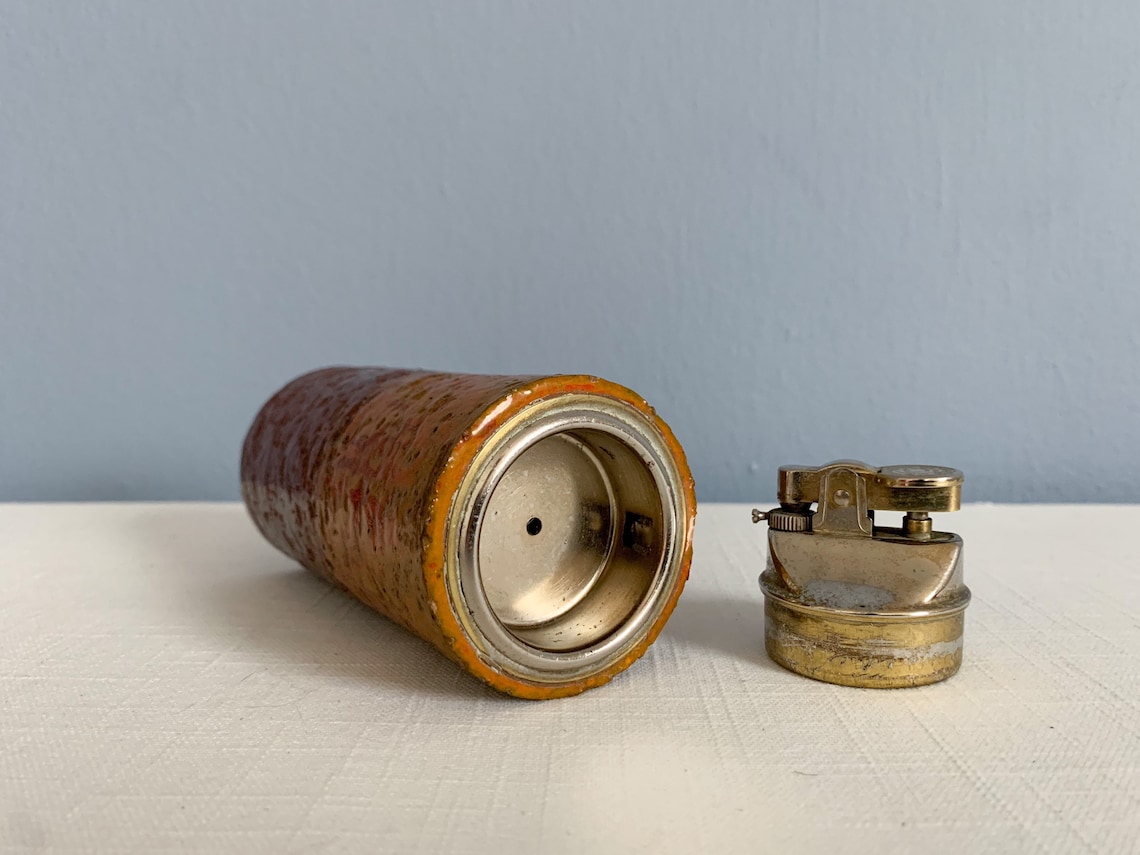 Vintage Mid Century Modern Italian Pottery Lighter AS IS - Etsy