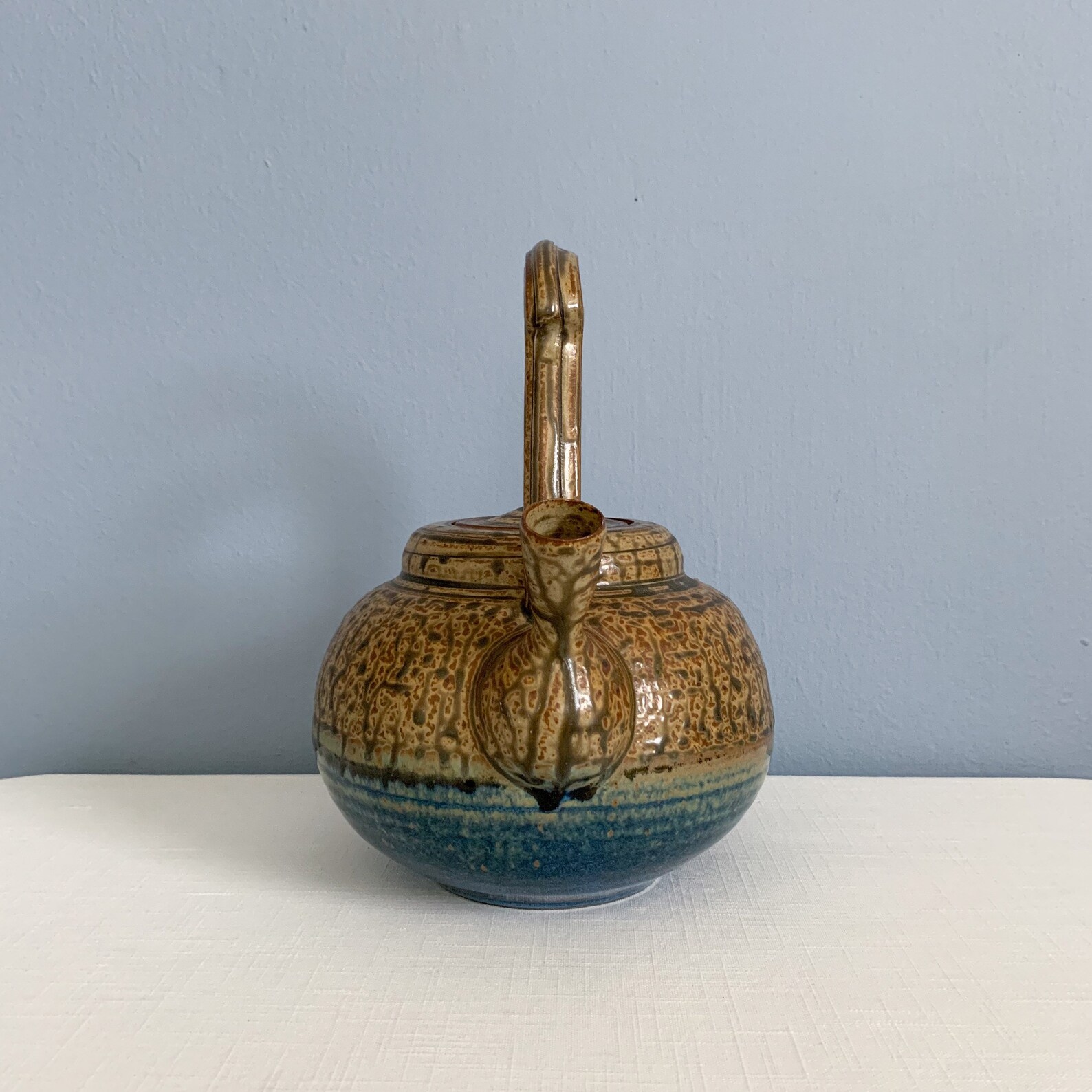 Studio Art Pottery Teapot by Gene Gandee | Etsy