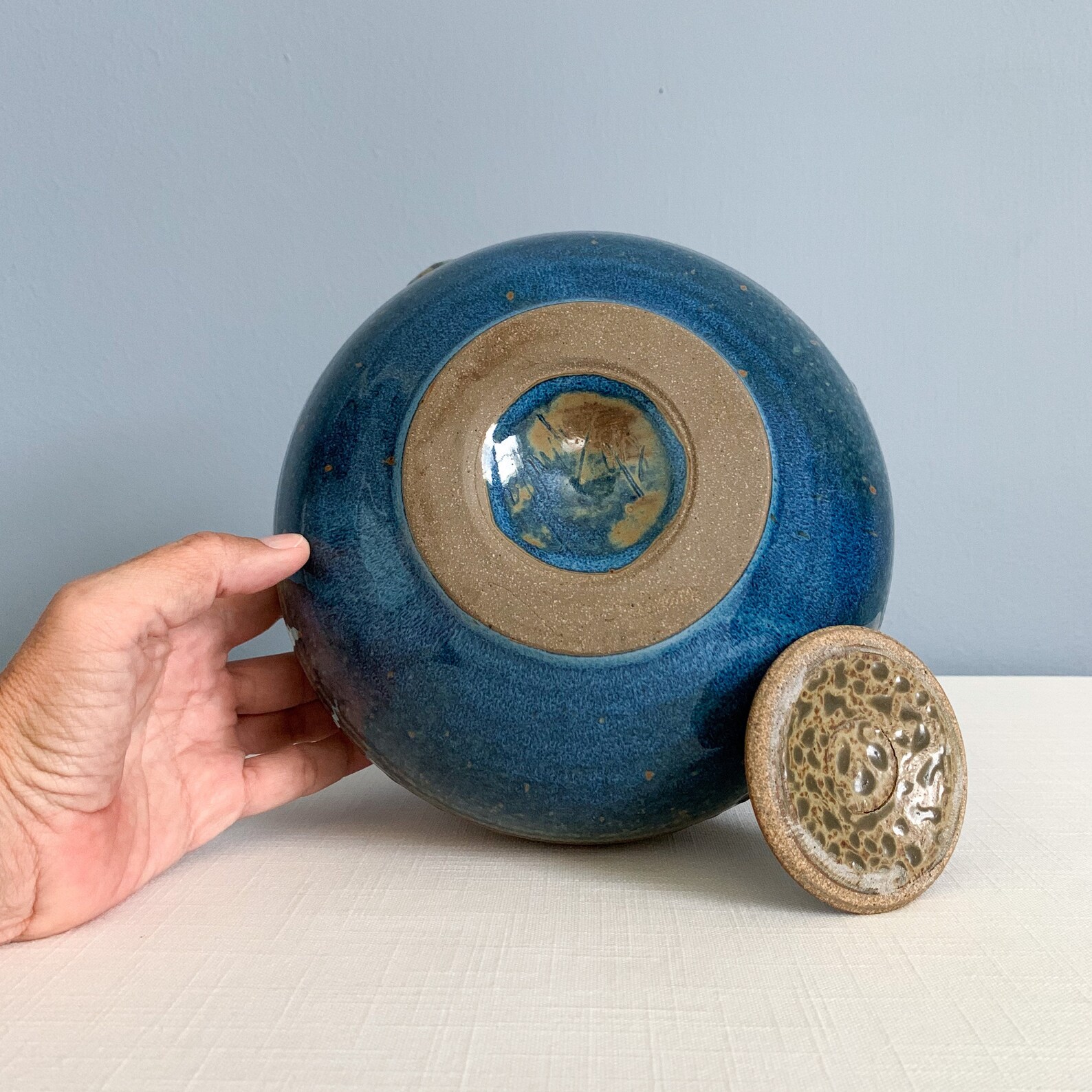 Studio Art Pottery Teapot by Gene Gandee | Etsy