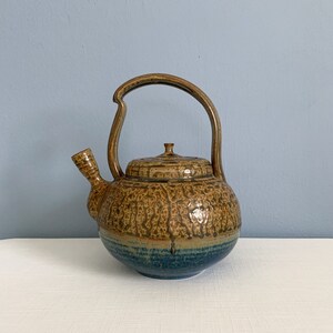Studio Art Pottery Teapot by Gene Gandee | Etsy