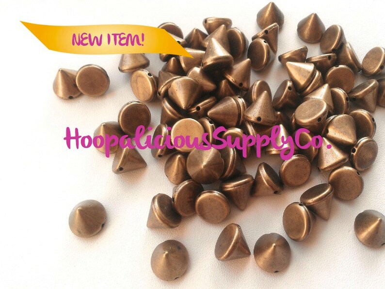 10pc 12mm Cone Studs. Sew On. Glue On. High End Supplies. DIY - Etsy