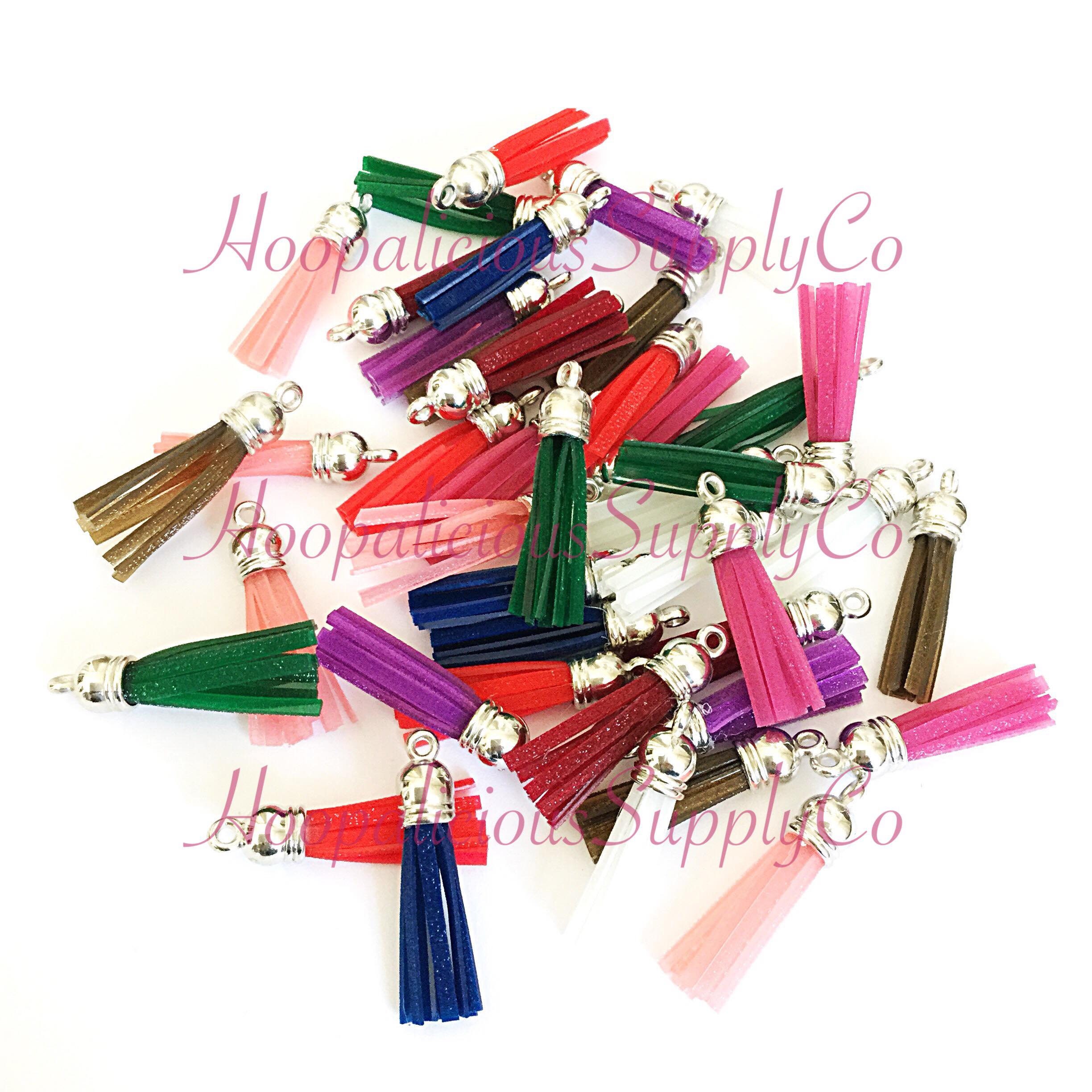 3pc Glitter Tassels. Choose Colors From Dropdown Menu. Mix Colors or ...