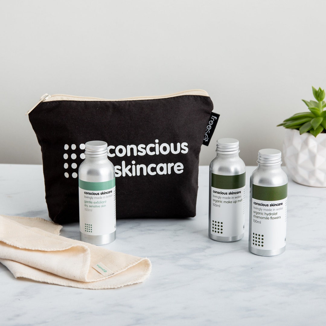 Skincare Gift Pack - Organic- Award Winning Make up Remover, Facial ...